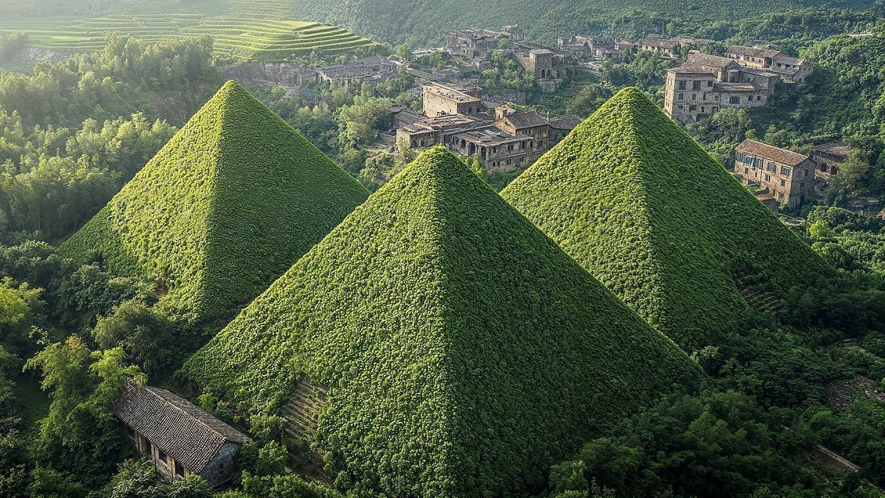 Pre-Historic Pyramids in China - New World Disorder