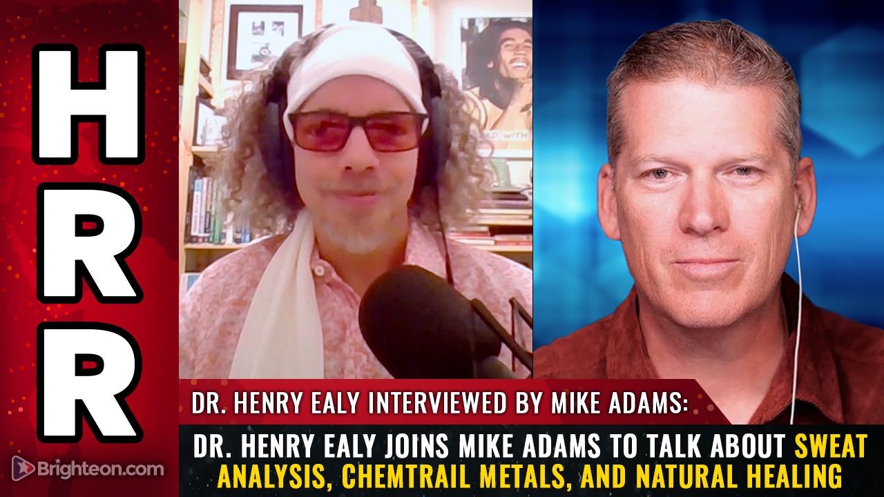 Dr. Henry Ealy Talks About Sweat Analysis and Chemtrail Metals - New ...